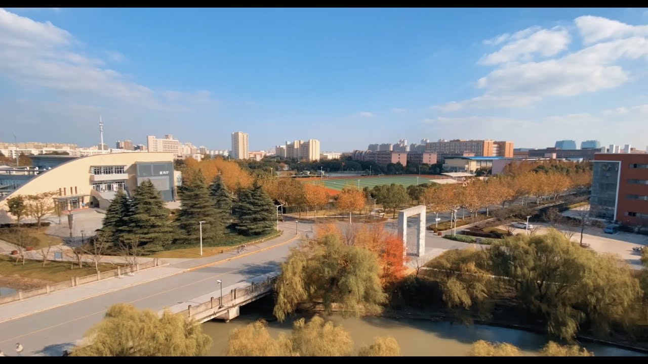 Autumn view: ECNU campus dressed up in gold! - YouTube