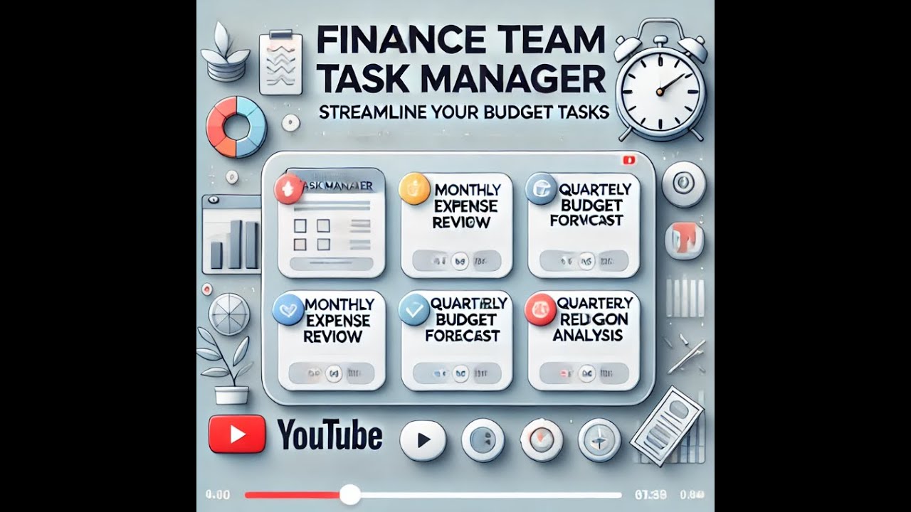 Finance Team Task Management App - YouTube