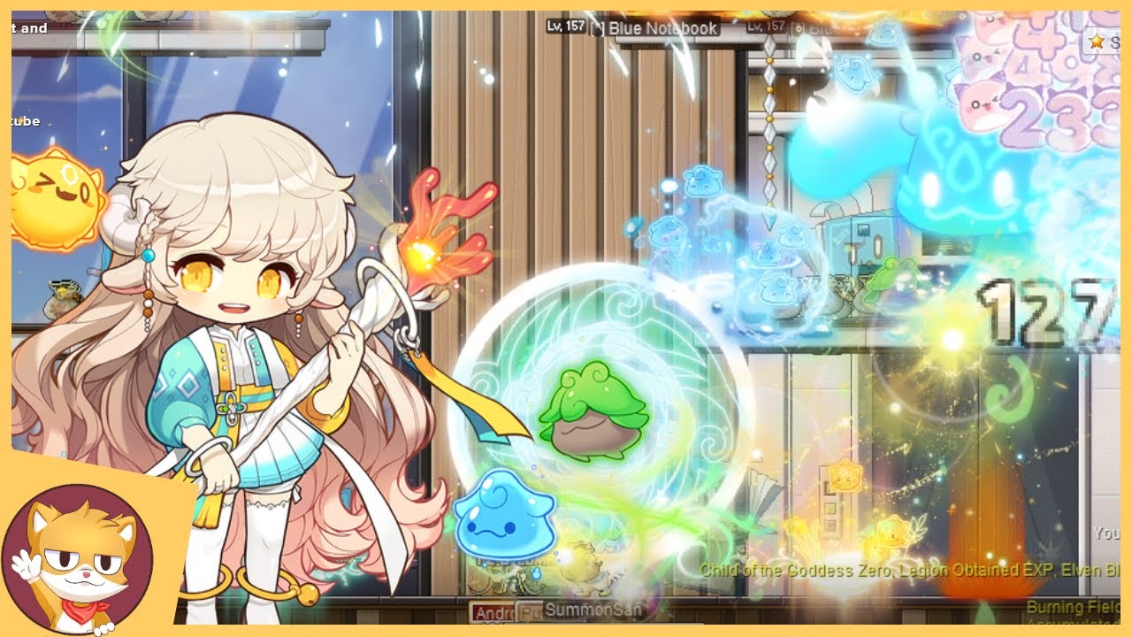 Level 200 in 145 Minutes | Lara leveling | MapleStory | GMS - YouTube