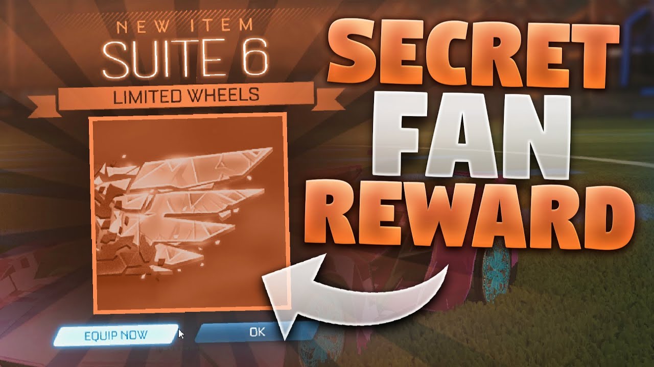 What Is The 'SUITE 6' FAN REWARD?!?! Rocket League Glitch - YouTube