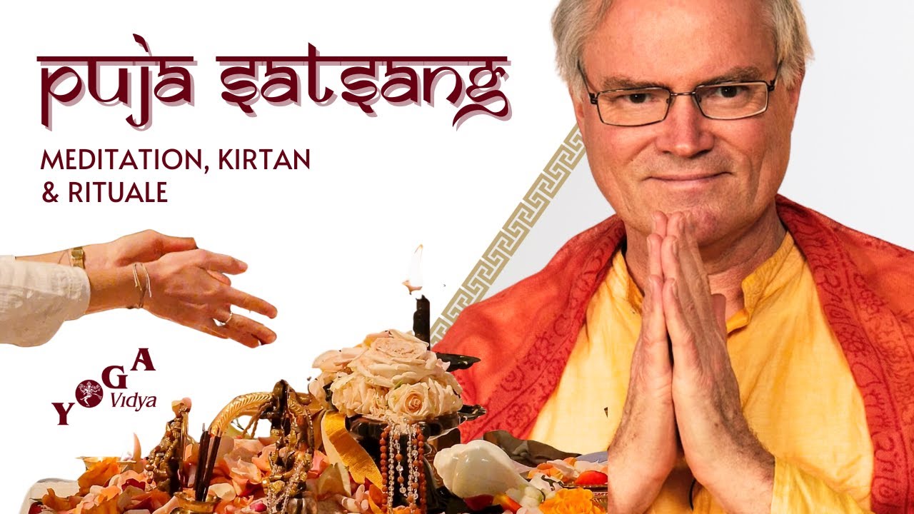 Puja Satsang mit Sukadev - Yoga Vidya Live, 08.01.2026, 20:00 Uhr - YouTube