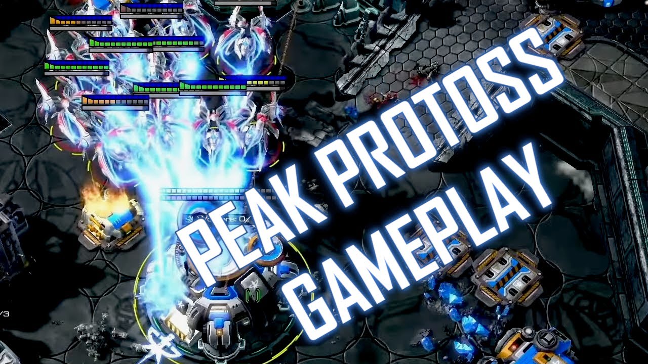 Protoss strategies but they get increasingly more ridiculous - YouTube