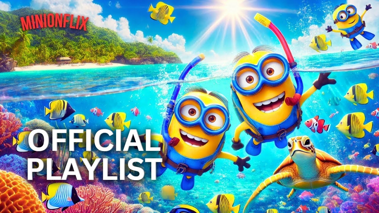 Relaxing Minions in Hawaii music 🌺 Hawaiian Minions background for ...