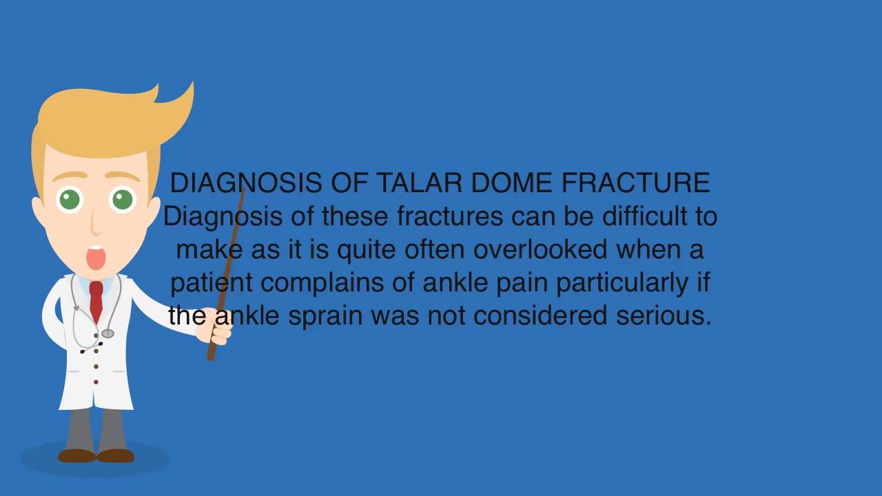 Talar Dome Fractures - YouTube
