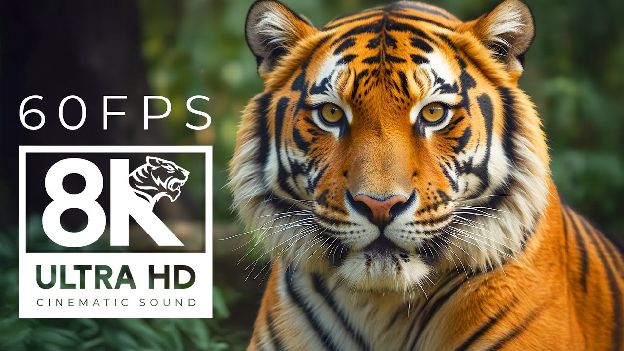 ANIMAL FOOTAGE COLLECTION 8K ULTRA HD 60FPS | with Realistic Cinematic ...