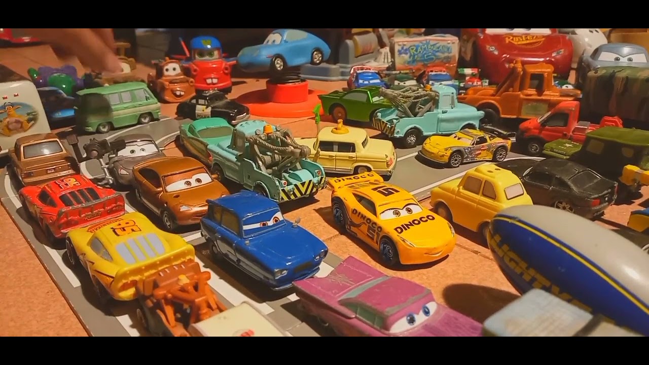 Collection cars disneys pixar - YouTube