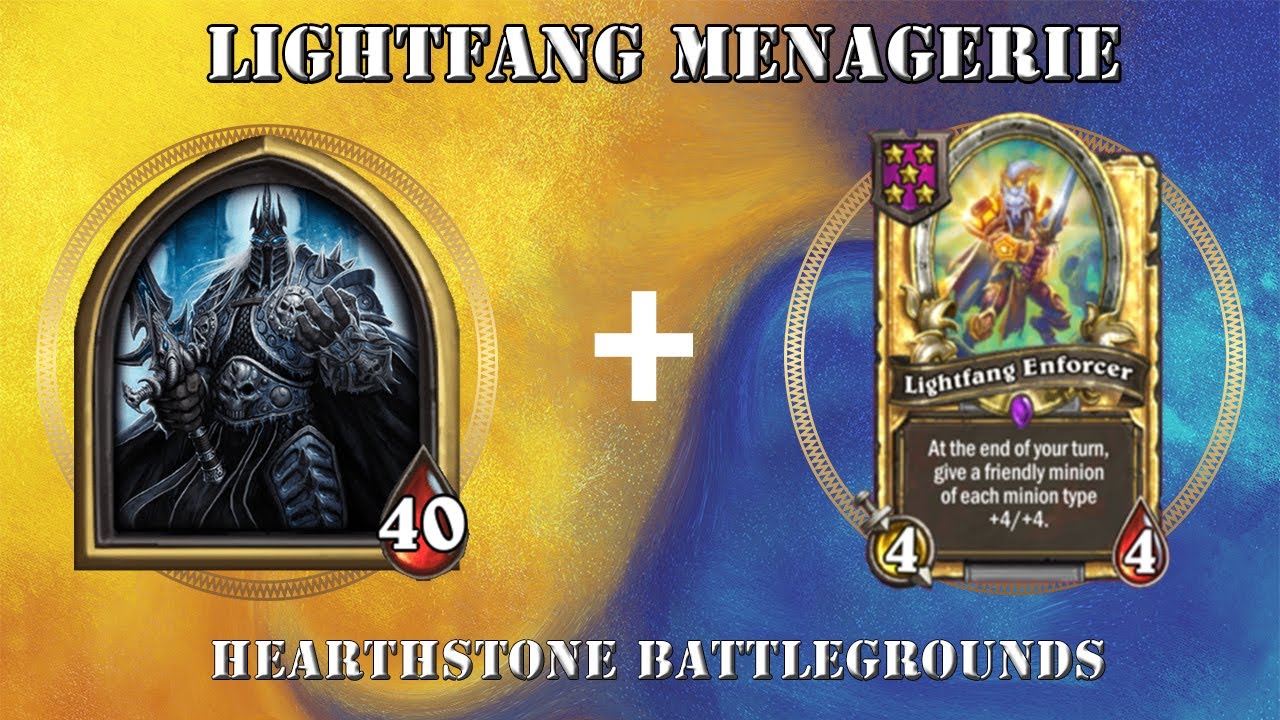 #23 | A classical Lightfang Menagerie | The Lich King | Hearthstone ...