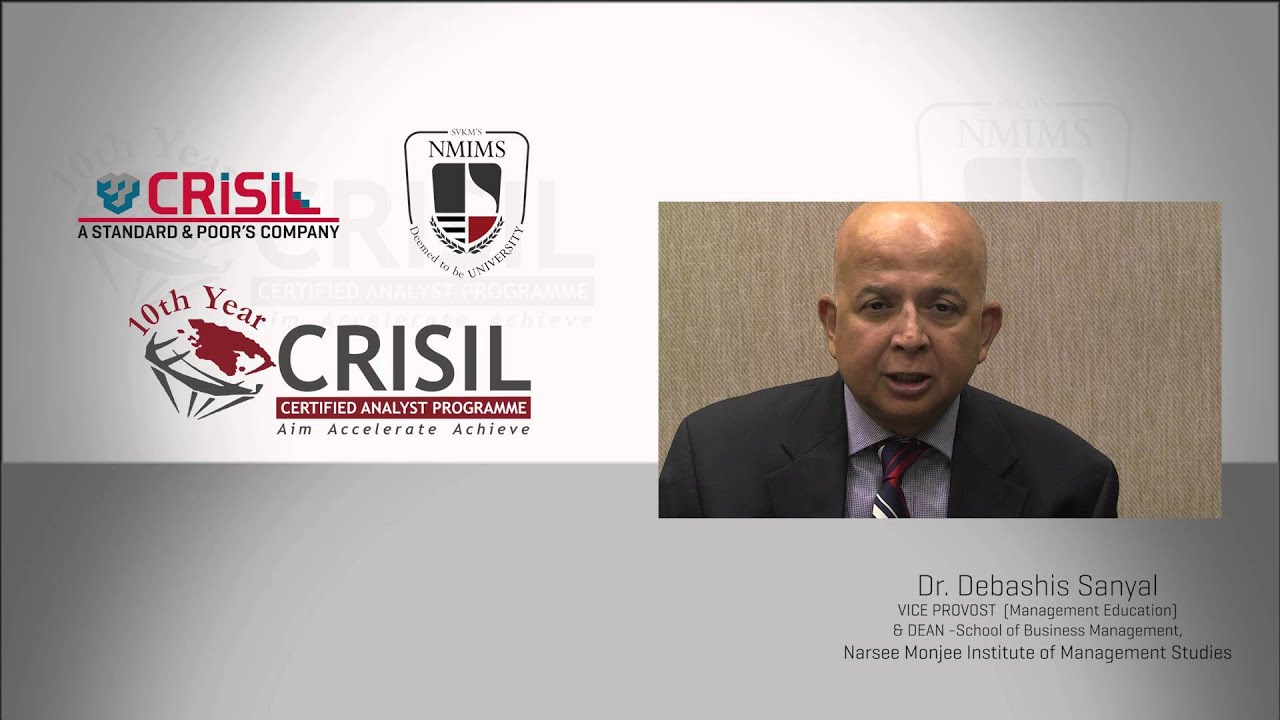 CRISIL Certified Analyst Programme - Batch X (2016-18) launched! - YouTube
