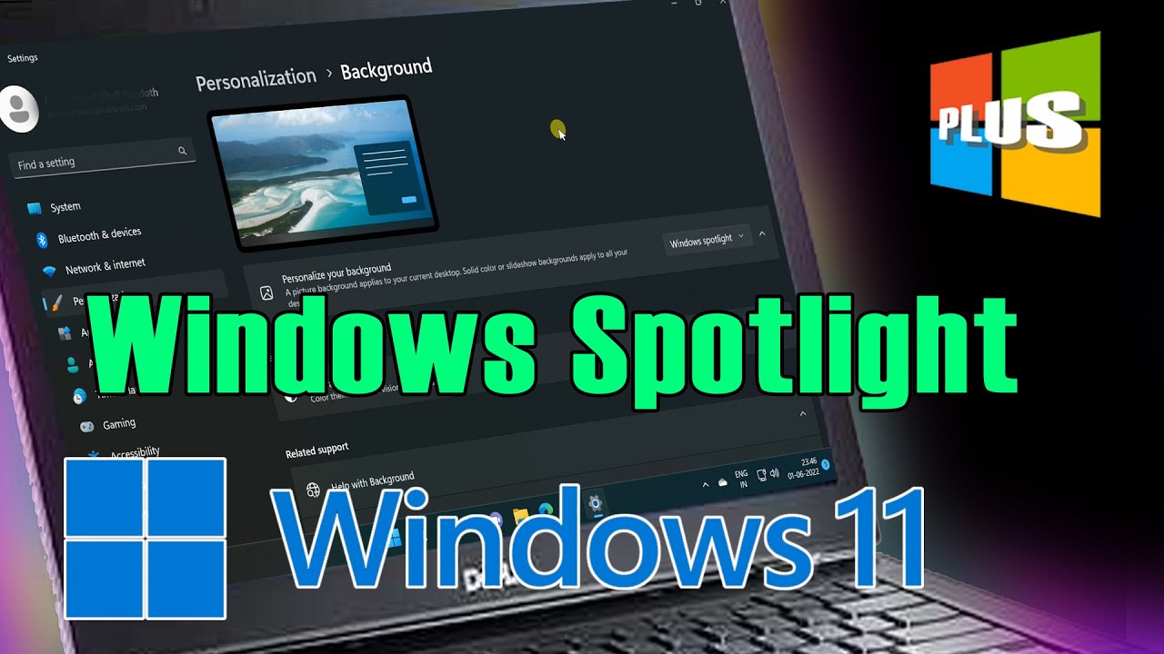 Windows 11 Tutorials || Windows Spotlight Wallpaper - YouTube