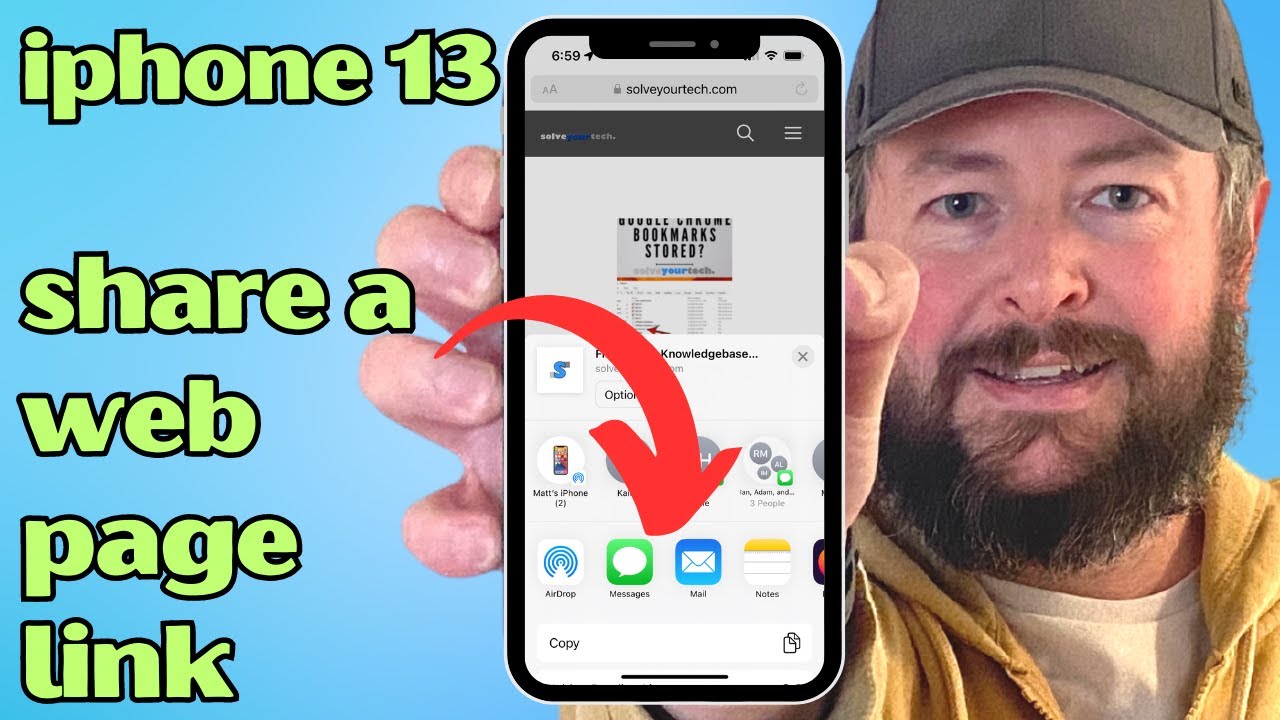 How To Share A Web Page Link On An IPhone 13 Step By Step YouTube how-to-share-a-web-page-link-on-an-iphone-13-step-by-step-youtube