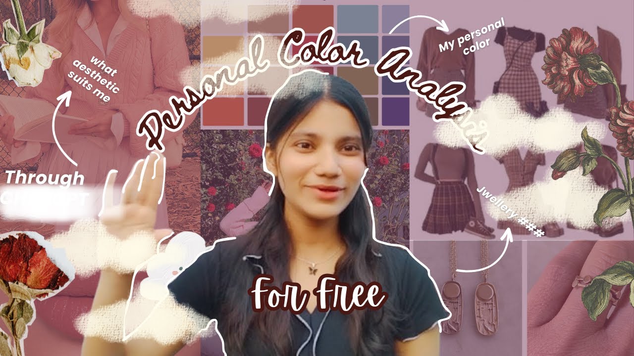 I did my personal color analysis (FOR FREE) How you can too♡ - YouTube