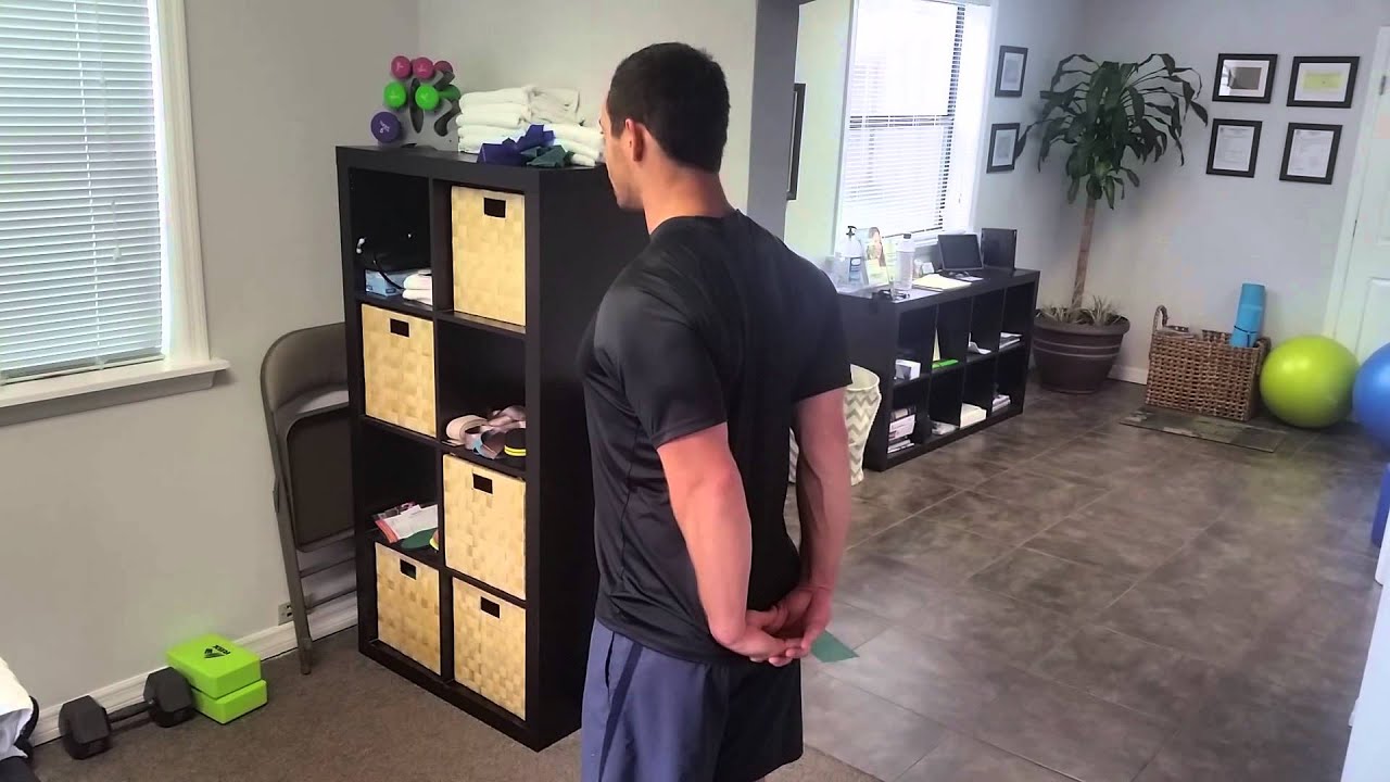 Self Pec Minor Stretch | Pursuit Physical Therapy - YouTube