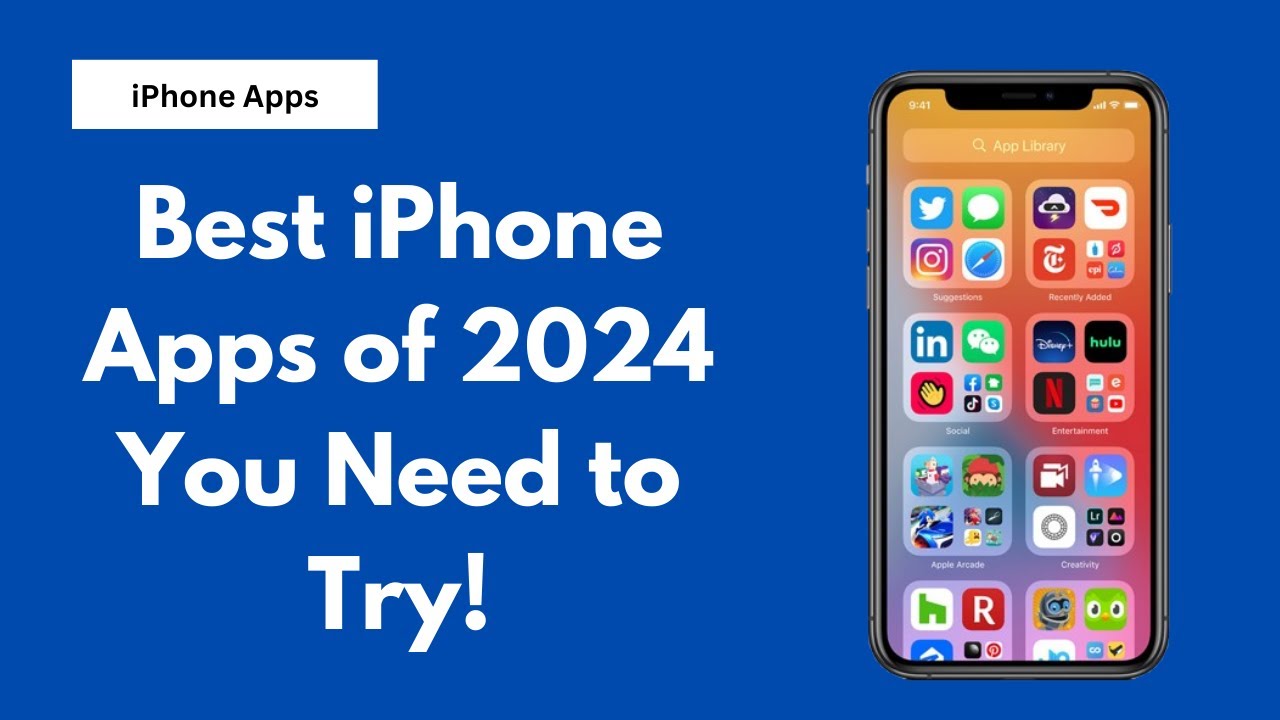 Best iPhone Apps of 2024 You Need to Try! #iphoneapps - YouTube
