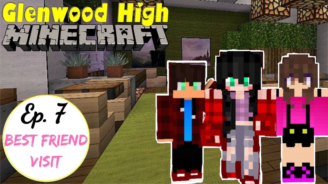 Best Friend First Date || GLENWOOD HIGH [Ep 7] Minecraft Roleplay High ...