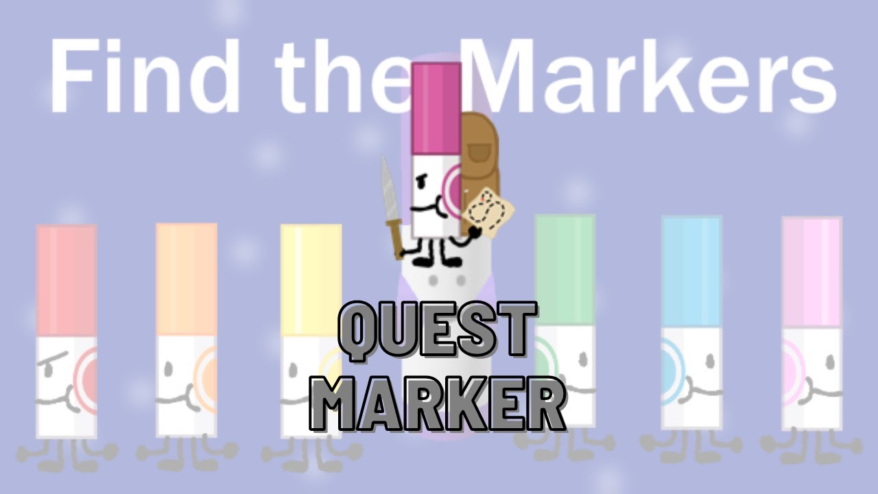 How to get quest marker in find the markers roblox - YouTube