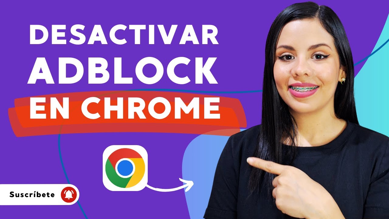 Cómo QUITAR AdBlock en Google Chrome - Desactivar el bloqueador de anuncios publicitarios🌐 - YouTube