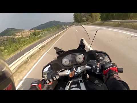 Güzel Manzara, sonu yağmurlu bir yolculuk BMW R 1200RT