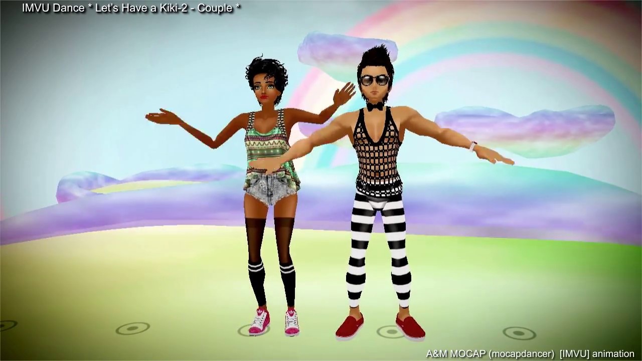 IMVU - Let's Have a Kiki - 2 - couple/pair dance animation for IMVU ...