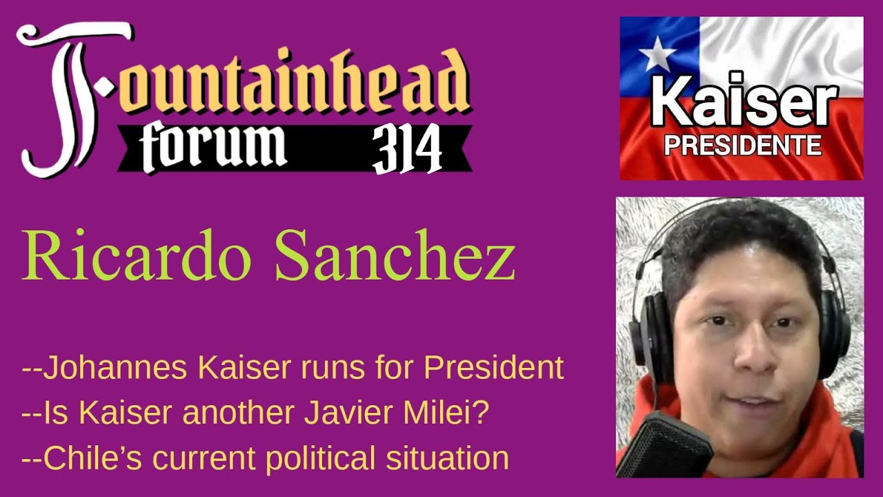 FF-314: Ricardo Sanchez on Johannes Kaiser running for President of ...