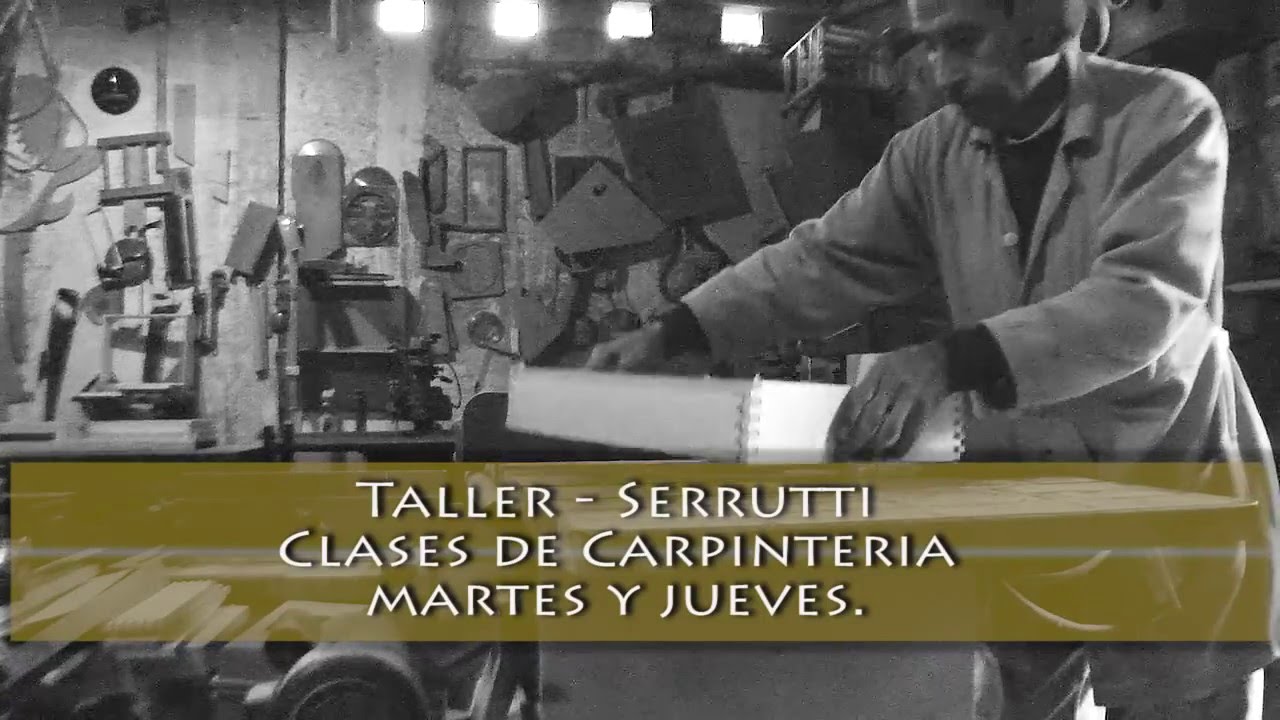 Atelier Serrutti - Ensamble dentado paralelo para cajones. - YouTube
