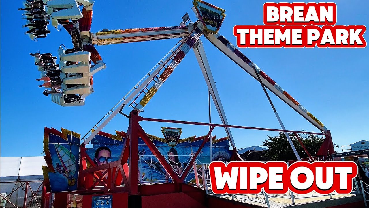 Wipe Out Brean Theme Park Somerset UK 🇬🇧 - YouTube