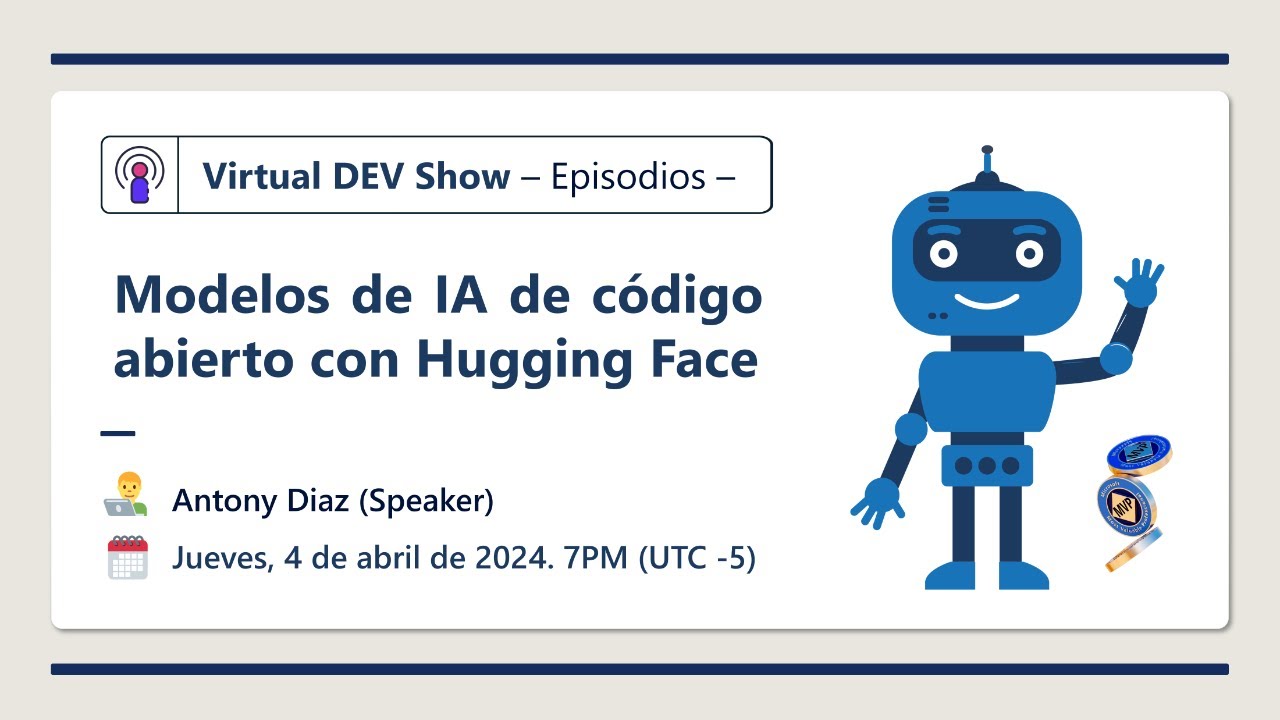 Episodio: Modelos de IA de código abierto con Hugging Face - YouTube