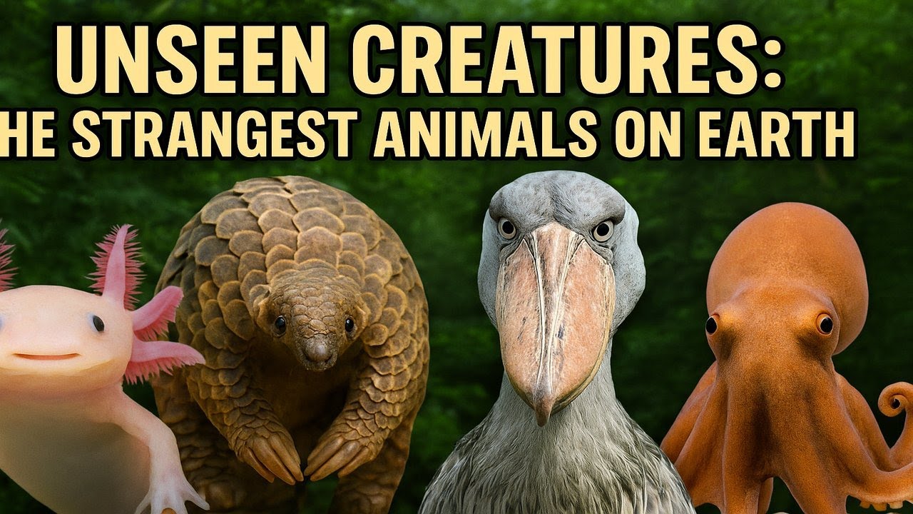 8 Strange Animals That Actually Exist - YouTube