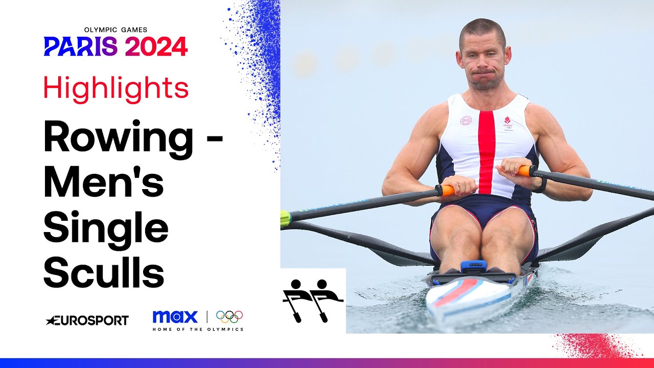 Men's Single Sculls | Heat 6 Race Highlights | Paris 2024 Olympics | # ...