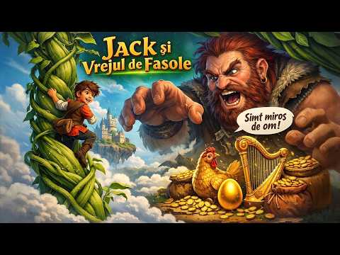 Găina cu ouă de aur și curajul unui băiat sărac: Jack și vrejul de fasole (English Fairy Tales)🎧📖💖