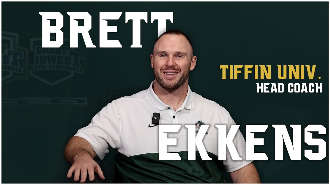 Tiffin University Head Football Coach: Brett Ekkens - YouTube