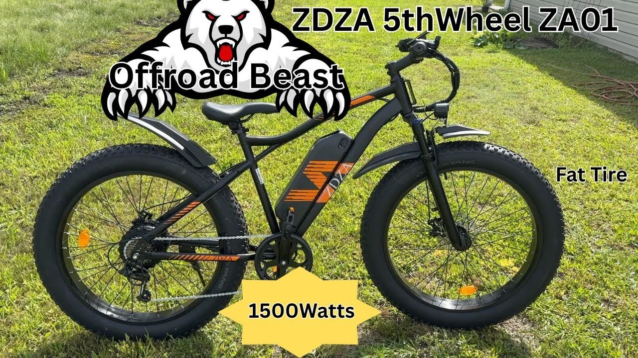 ZDZA ZA01 E-Bike Has 5X the Power Of My Other E-bike - YouTube