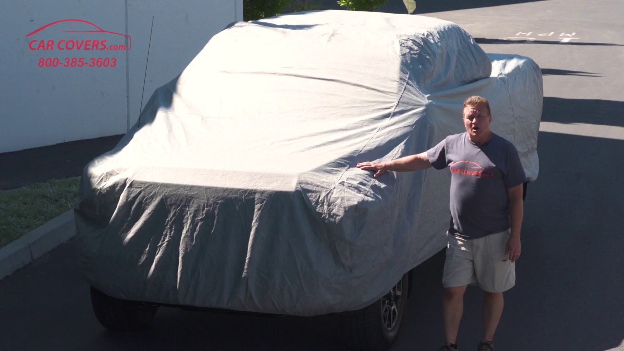 CarCovers.com - Basic Shield Truck Cover - Indoor Dust Full Body Truck ...