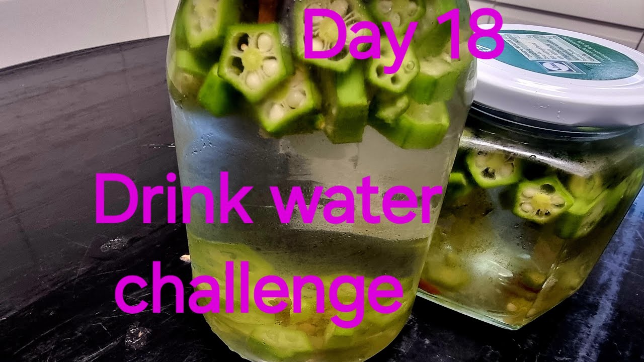 Day 18 of our drink water challenge - YouTube