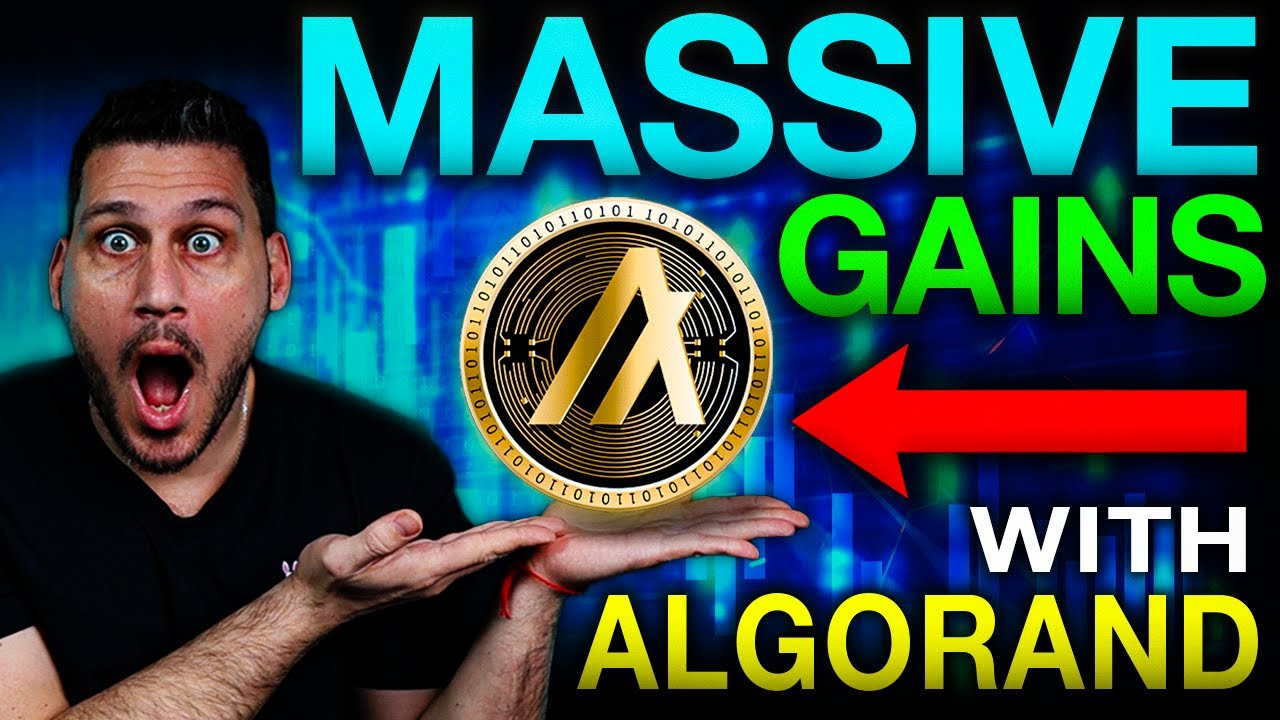 ALGORAND IS GOING TO MAKE ME A MILLIONAIRE | THIS IS WHY ALGORAND CAN 50X FROM HERE! - YouTube