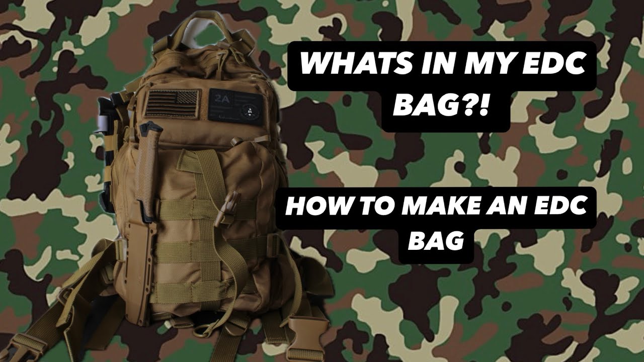 WHAT IS A CIVILIANS EDC???? EDC bag checklist - YouTube
