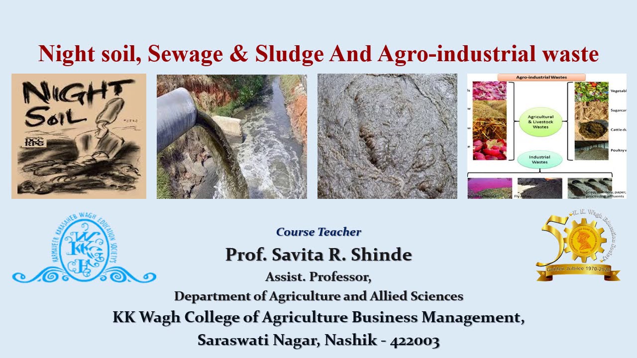 Night soil, Sewage & Sludge And Agro-industrial waste - YouTube