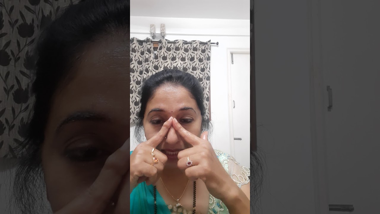 Nose massage .sharpness nose and Piggy nose - YouTube