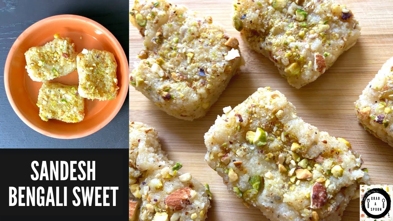 Sandesh | Bengali Sweet | Sondesh | Milk Sweet - YouTube