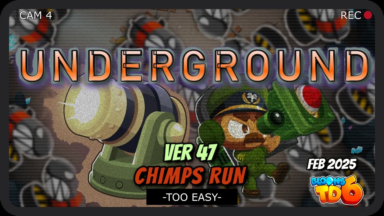 Underground CHIMPS Guide BTD6 Bombs Away Update 47 - YouTube