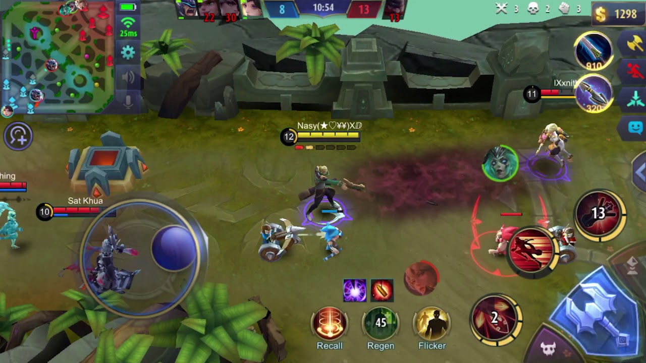 New hero fighting on Mobile Legends - YouTube