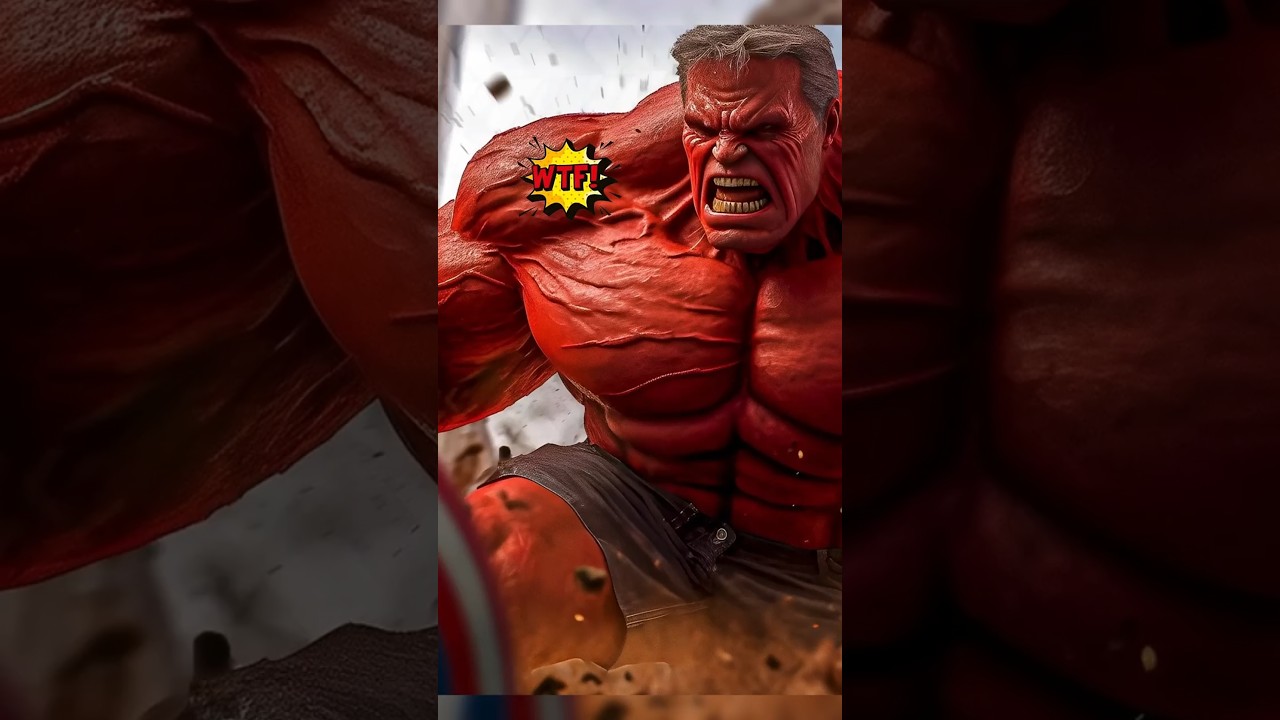 The Origin of Red Hulk 😨 who is behind it #Lone Brothers - YouTube