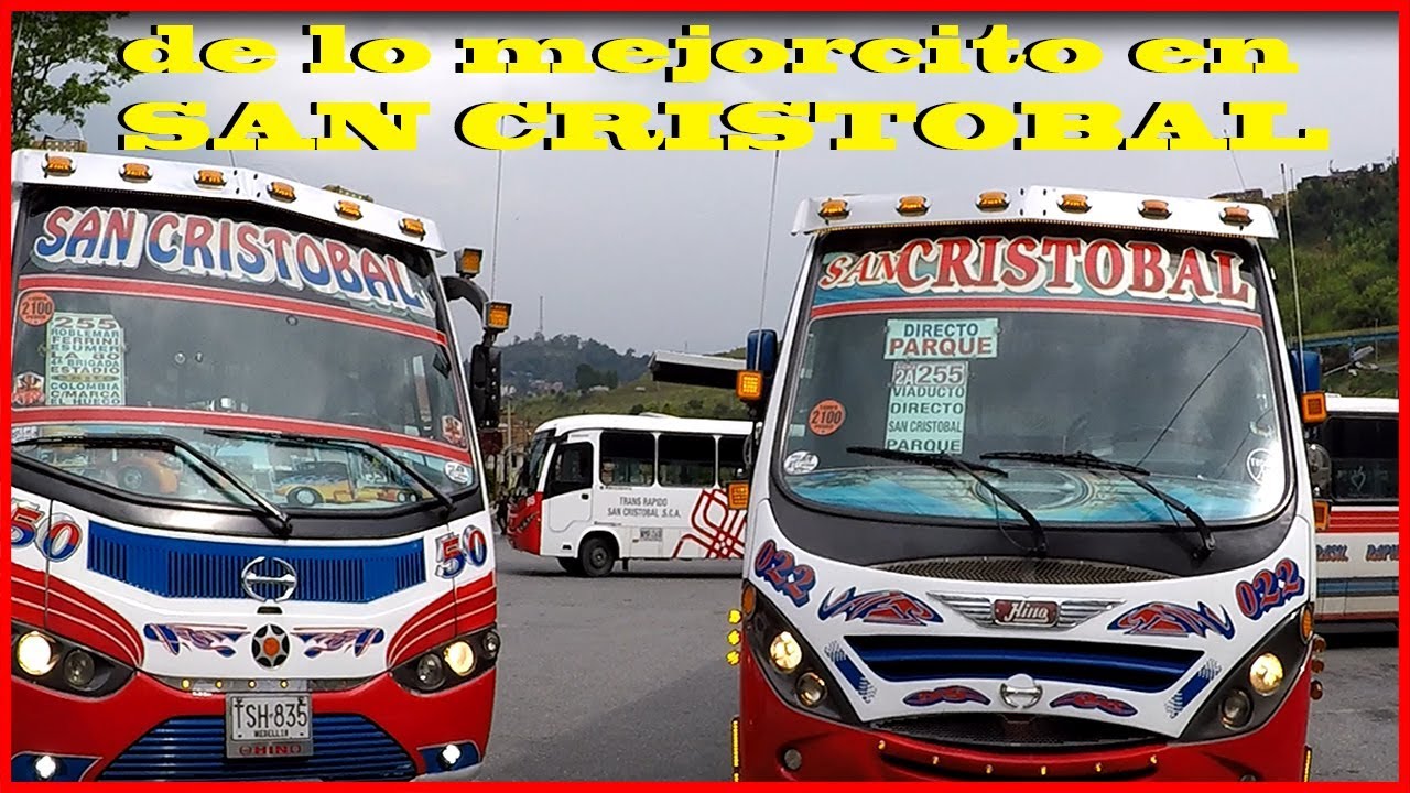 vlog #16 WALOHENAO buses de san cristobal medellín - YouTube