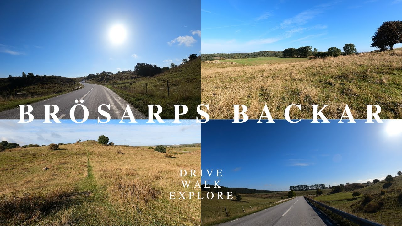 DriveWalkExplore: Brösarps backar, SWEDEN - YouTube
