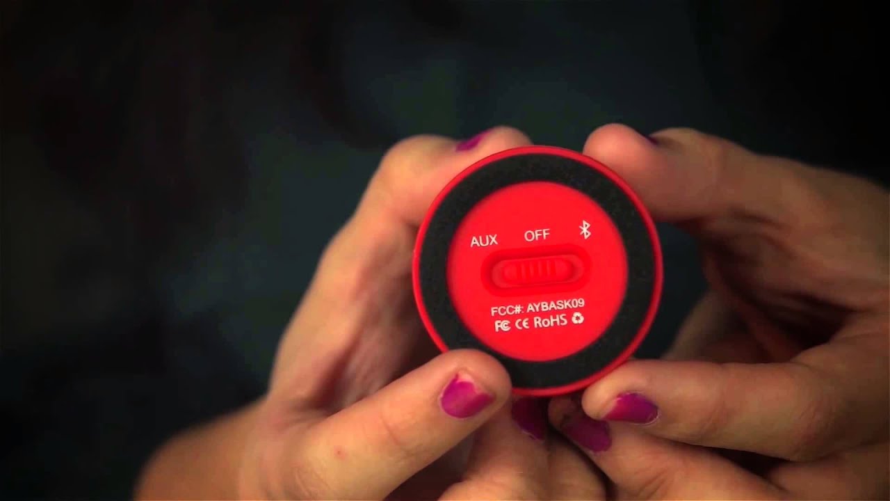 CODA POP BLUE AND RED - Enceinte nomade Bluetooth - YouTube