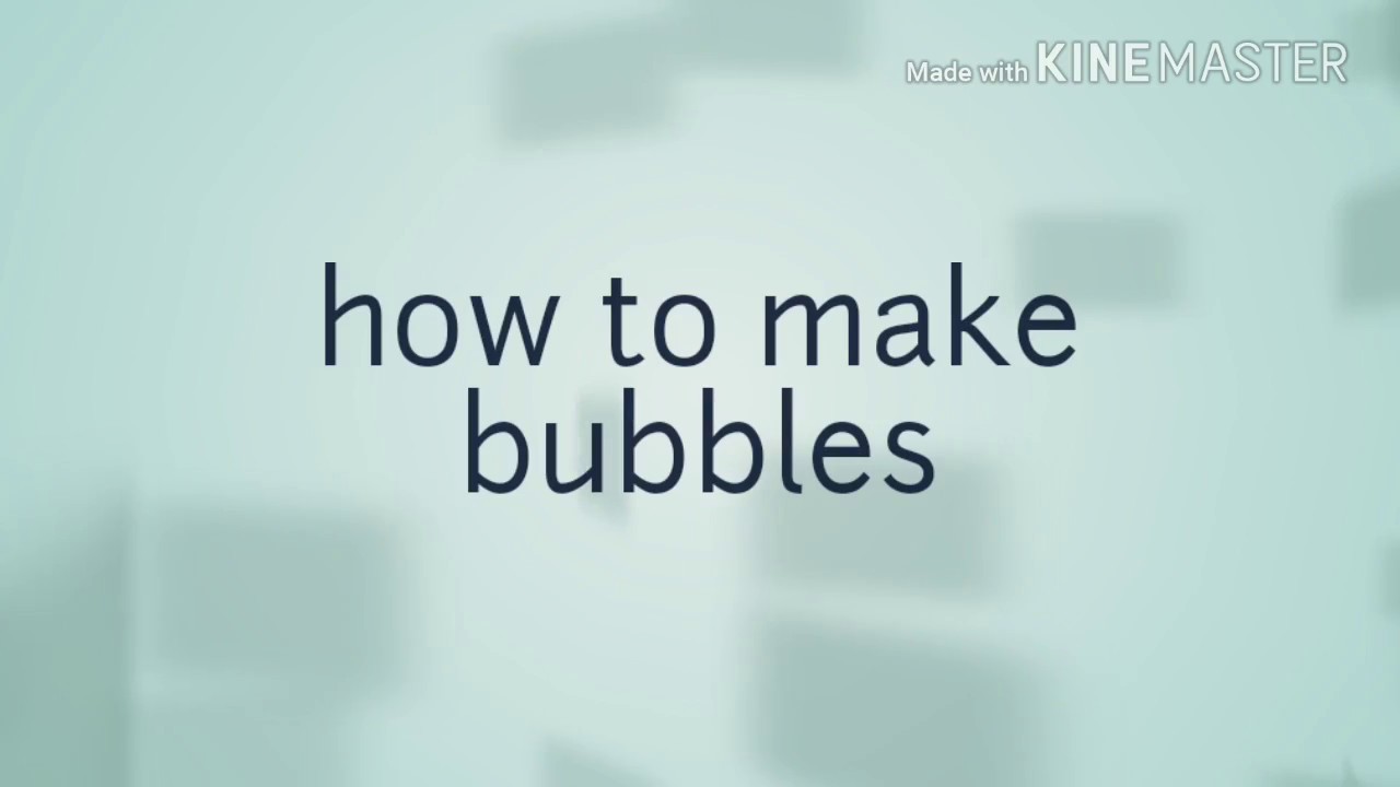 How To Make Bubble Solution At Home YouTube How To Make Bubble Solution At Home YouTube