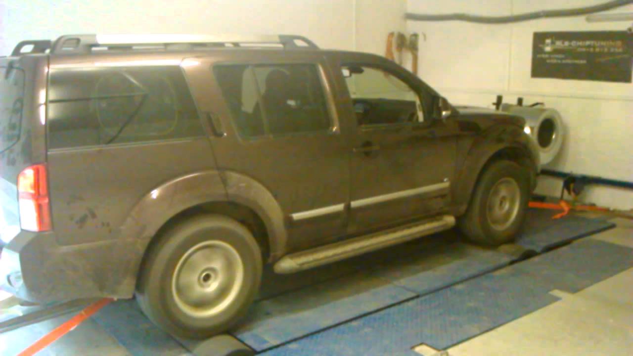 rls-chiptuning nissan pathfinder 3.0 dCi 170kw - YouTube
