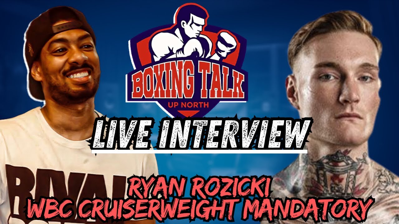 Live Stream Interview With WBC Cruiserweight Challenger Ryan Rozicki ...