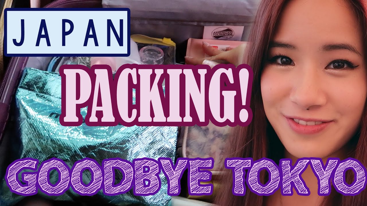 PACKING! | Goodbye Tokyo | Shinjuku | KimDao in JAPAN - YouTube