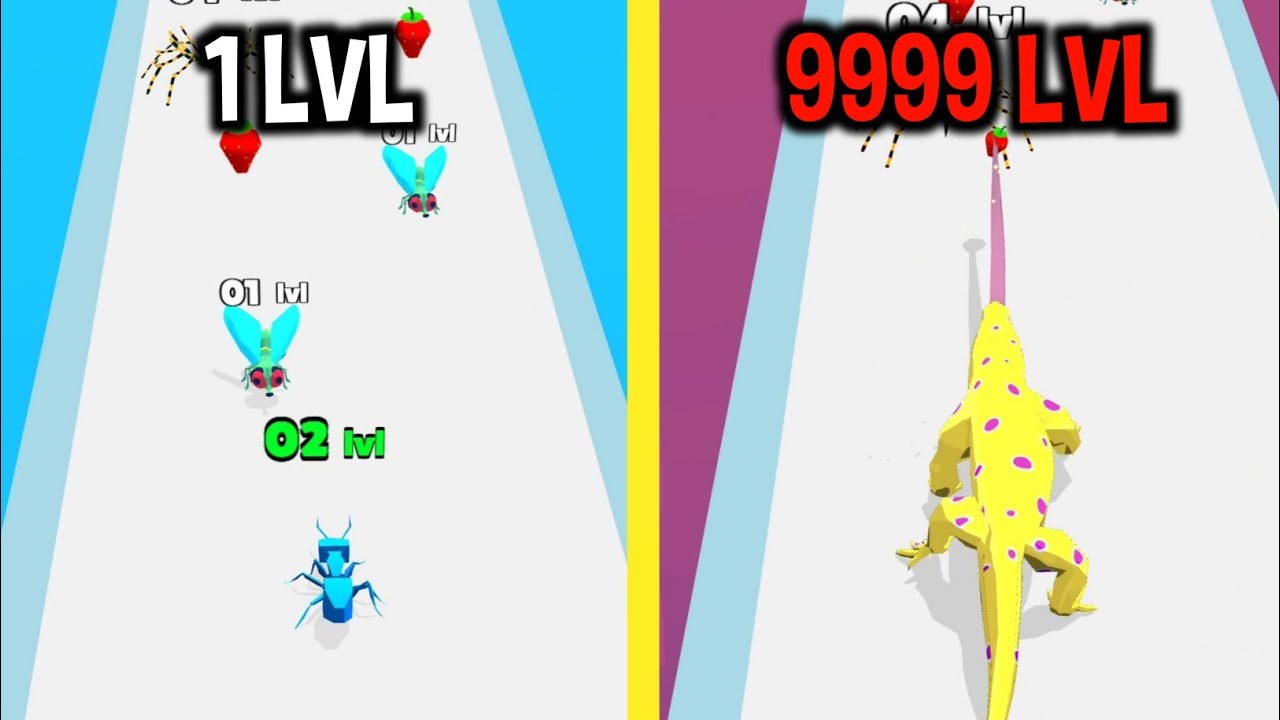 MAX LEVEL in Insect Evolution Game New Update - YouTube