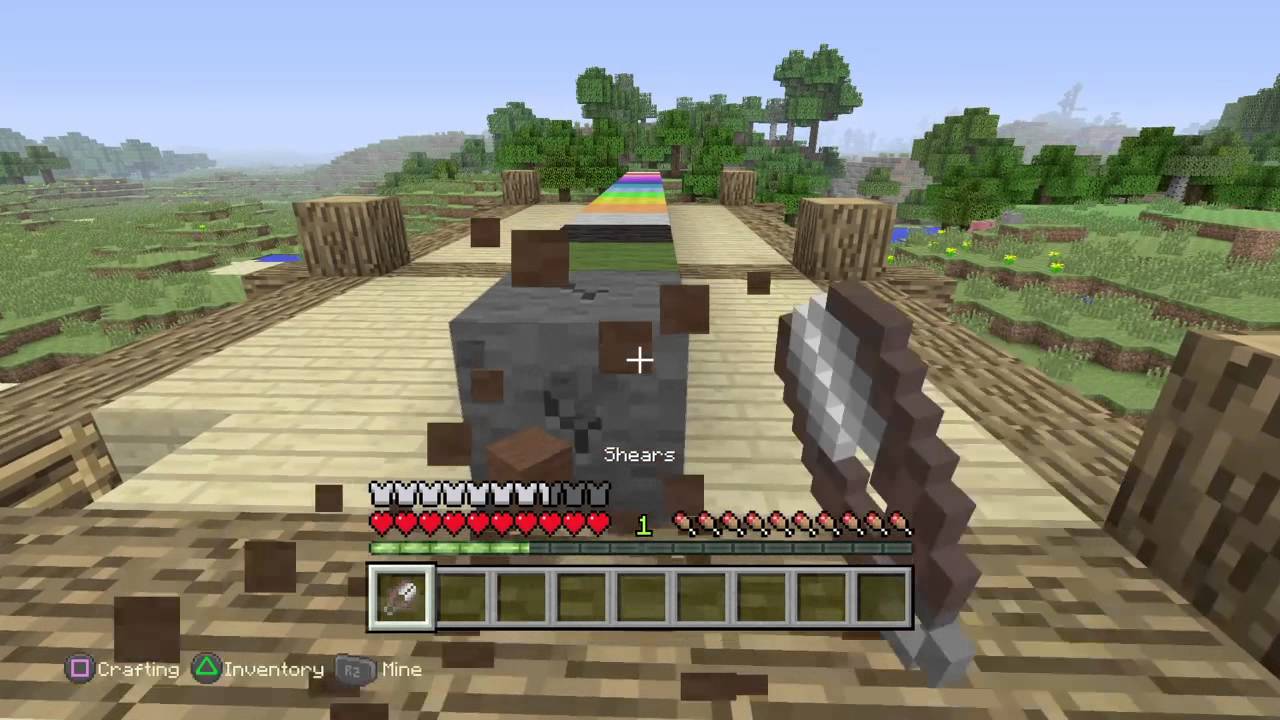Minecraft Rainbow Collection Trophy - YouTube
